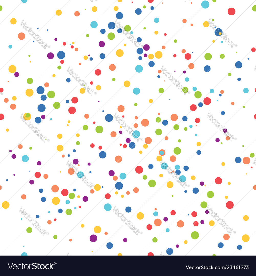 Seamless background pattern with dots Royalty Free Vector