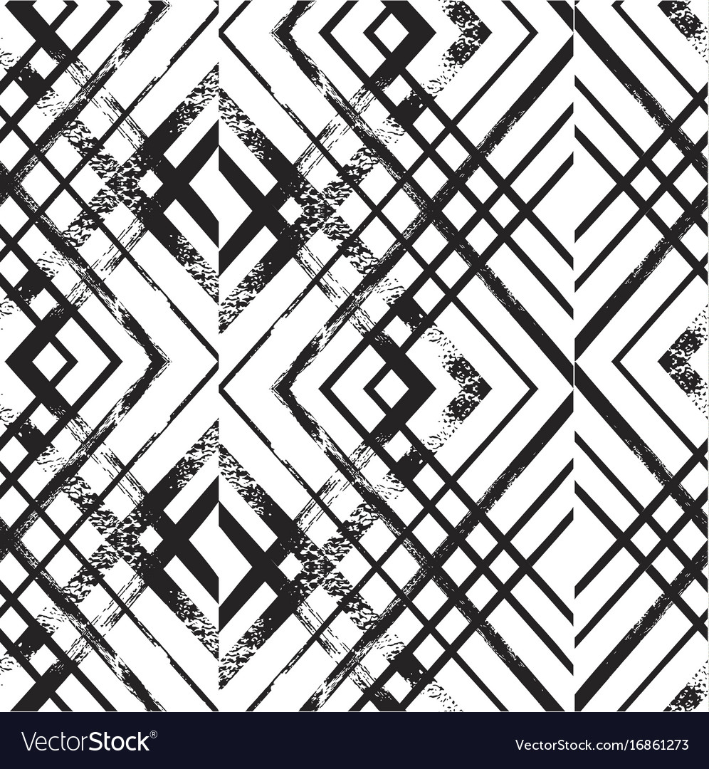 Seamless rhombus pattern endless texture Vector Image