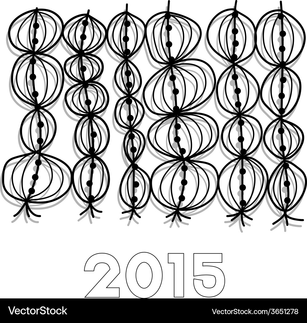 2015 chinese new year Royalty Free Vector Image