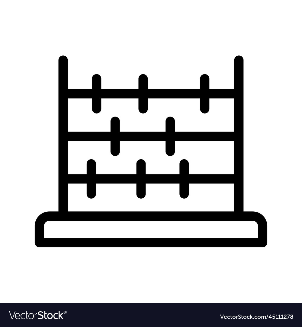 Abacus Education Icon Royalty Free Vector Image