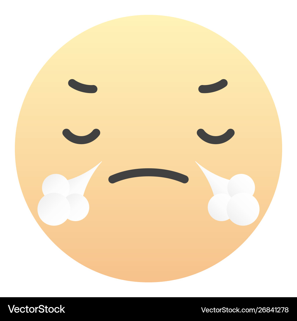 Emoji icon face expression modern design Vector Image