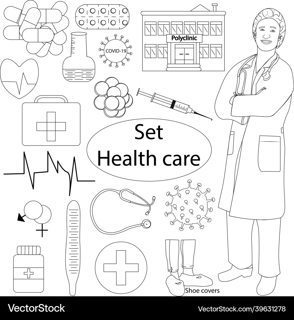 Health care Royalty Free Vector Image - VectorStock