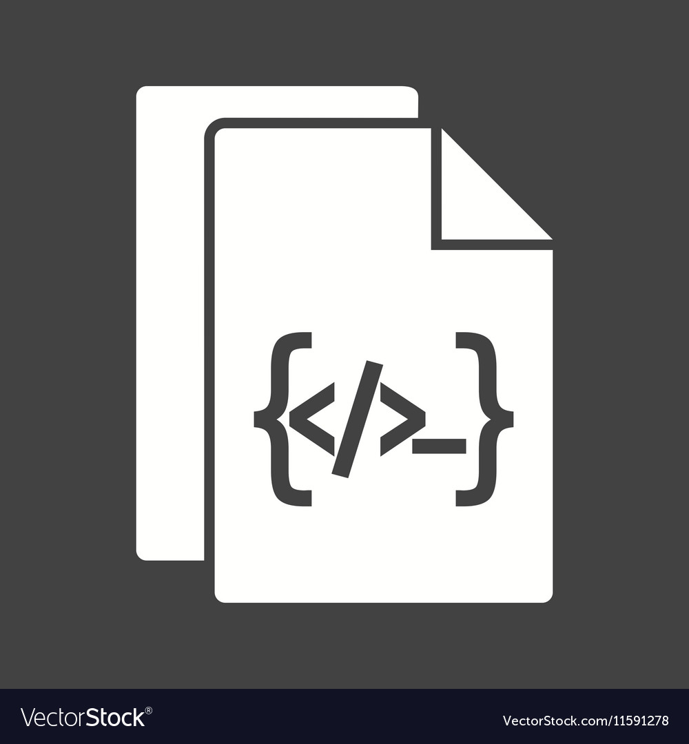 Programming documentation Royalty Free Vector Image