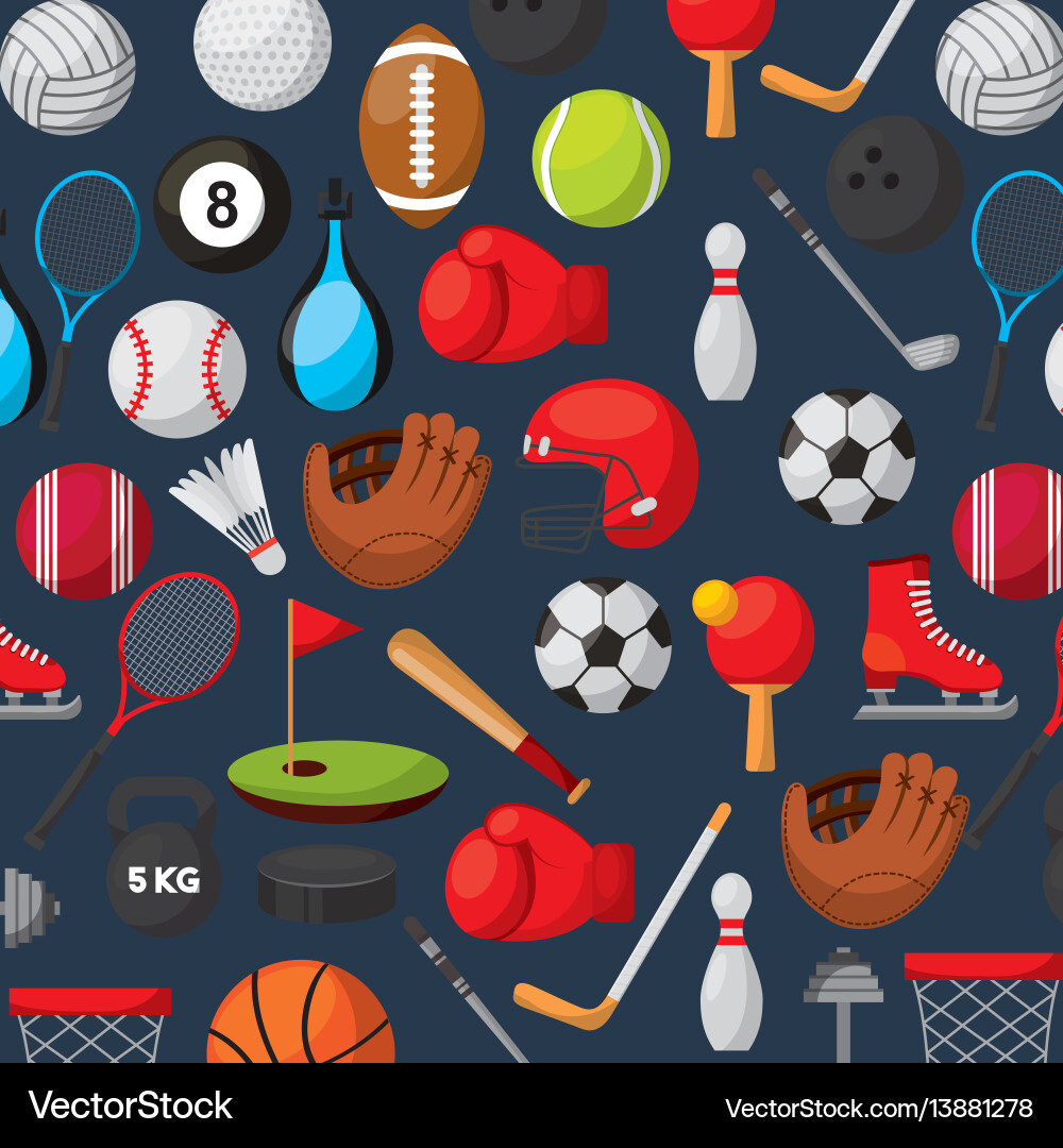 Sport related icons Royalty Free Vector Image - VectorStock