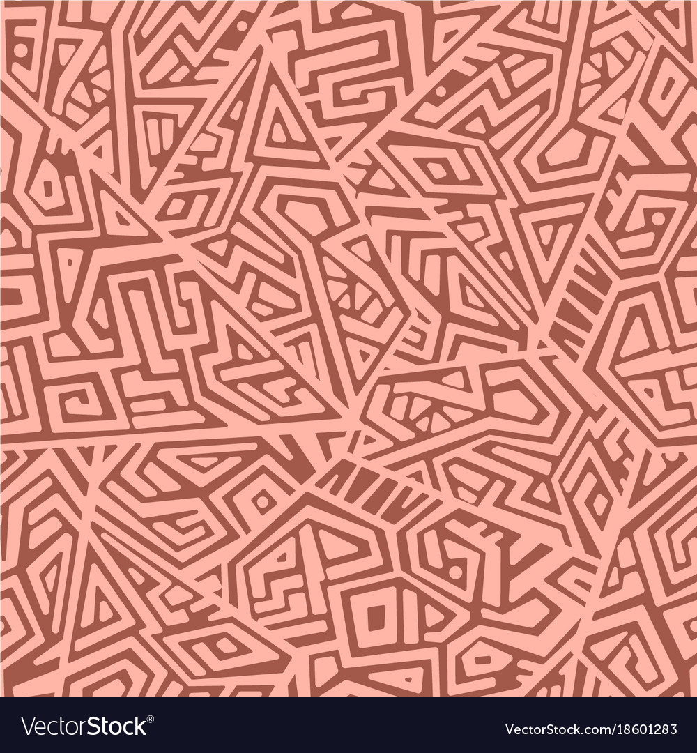 Creative seamless pattern Royalty Free Vector Image