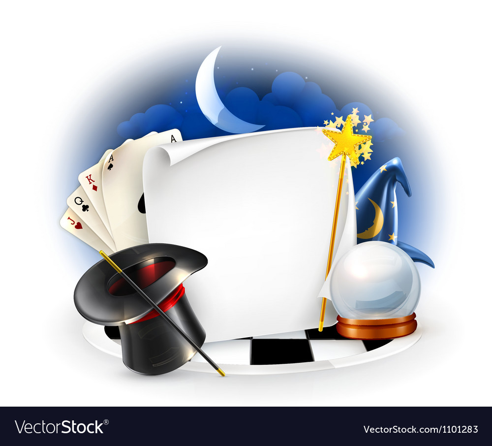 Magic frame Royalty Free Vector Image - VectorStock