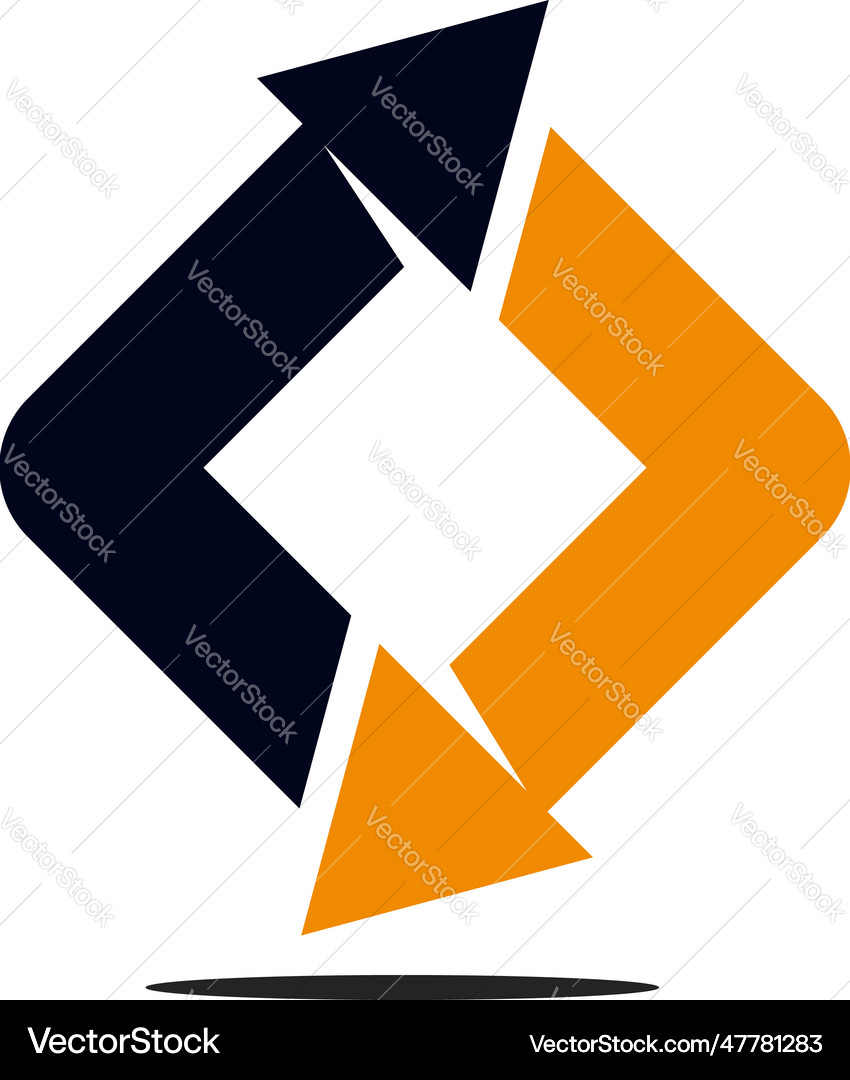 Management logo template icon brand identity Vector Image