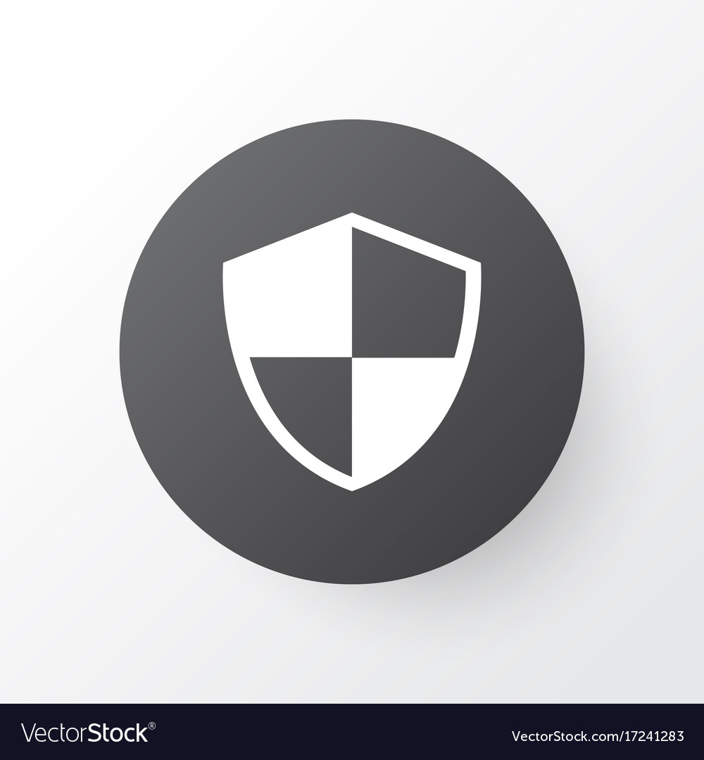 Shield icon symbol premium quality isolated Vector Image
