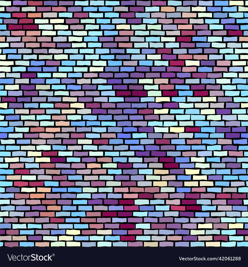 Seamless brick wall graphic Royalty Free Vector Image