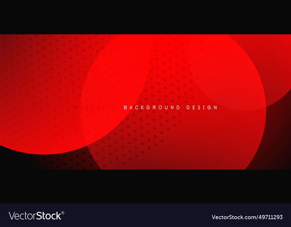 Abstract tech circles background Royalty Free Vector Image