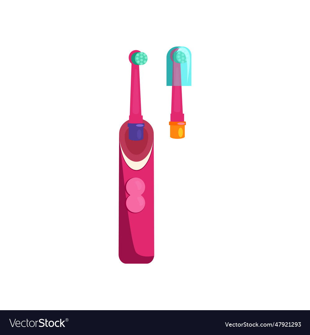 Electrical toothbrush Royalty Free Vector Image