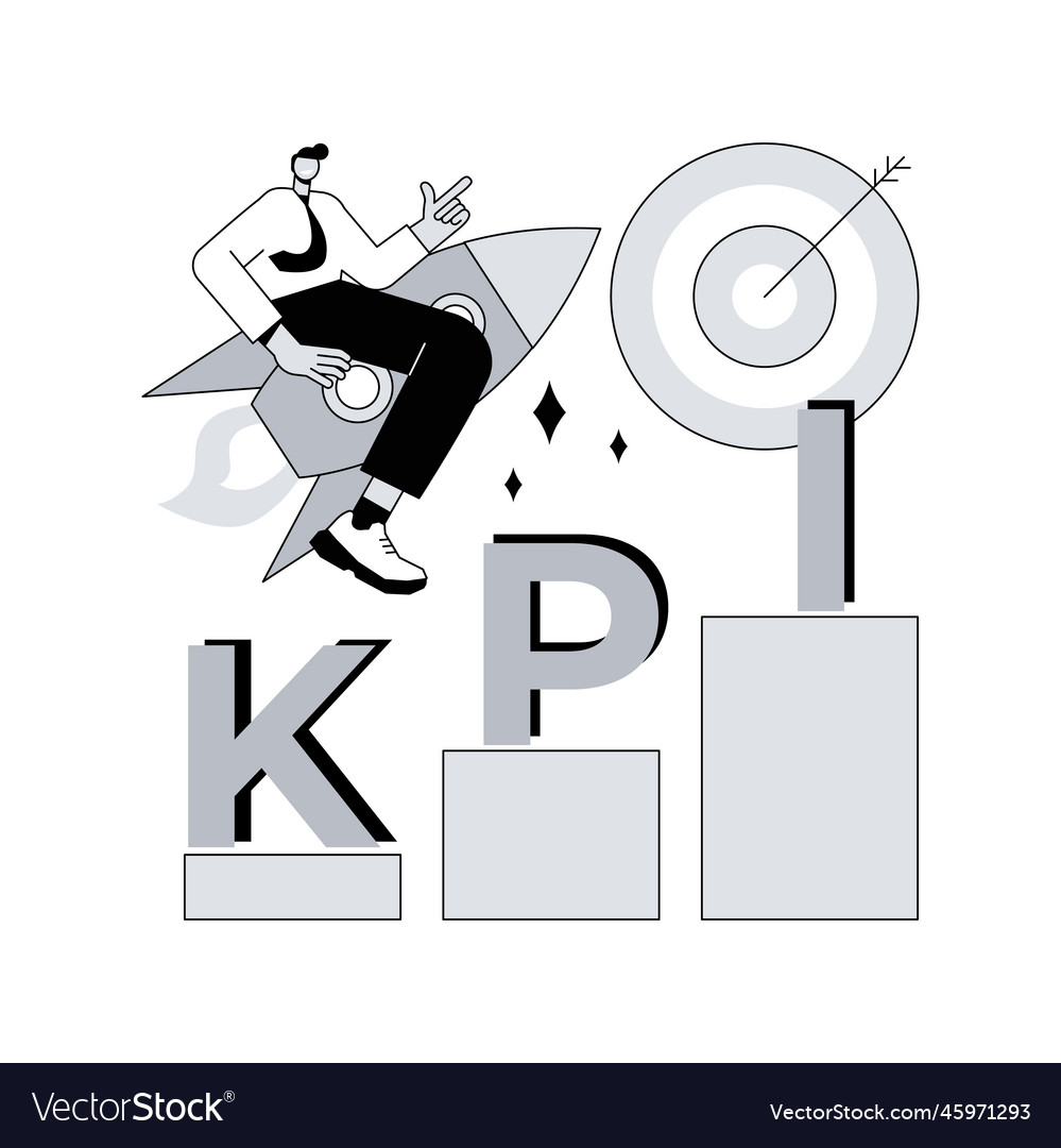 Kpi abstract concept Royalty Free Vector Image Kpi abstract concept Royalty Free Vector Image