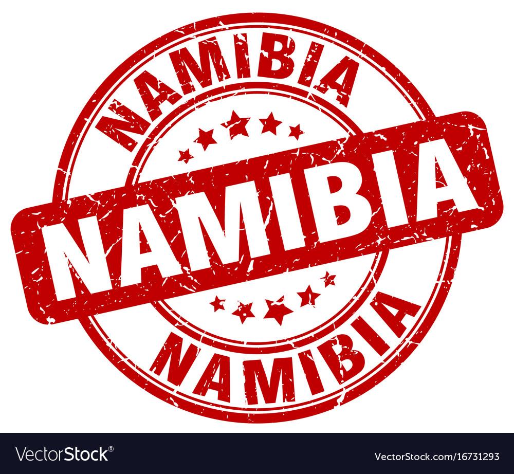 Namibia stamp Royalty Free Vector Image - VectorStock