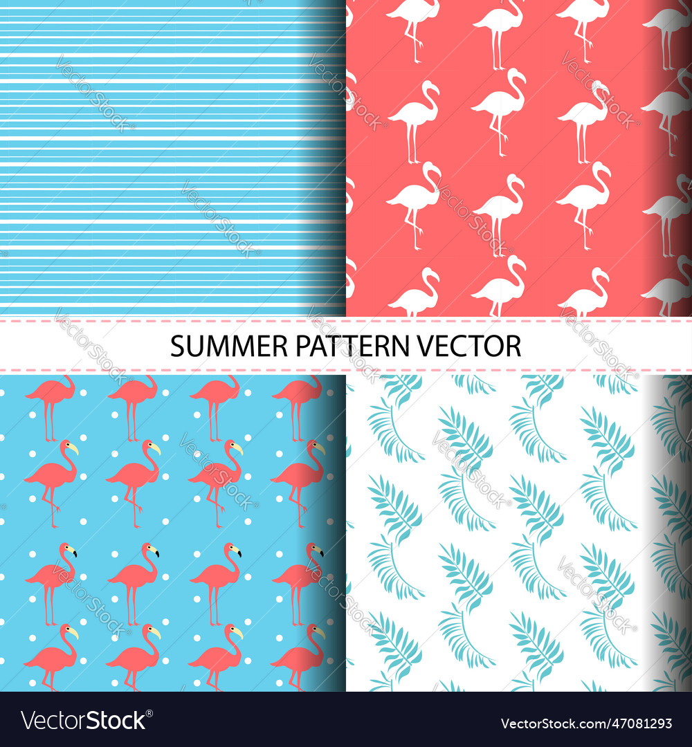 Tropical seamless floral summer pattern Royalty Free Vector