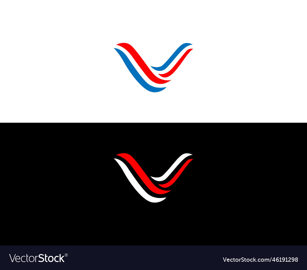 Abstract letter v logo icon Royalty Free Vector Image Abstract letter v logo icon Royalty Free Vector Image