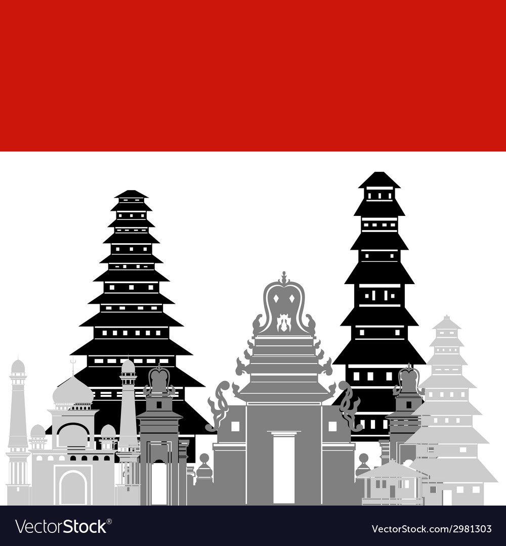 Indonesia Royalty Free Vector Image - VectorStock