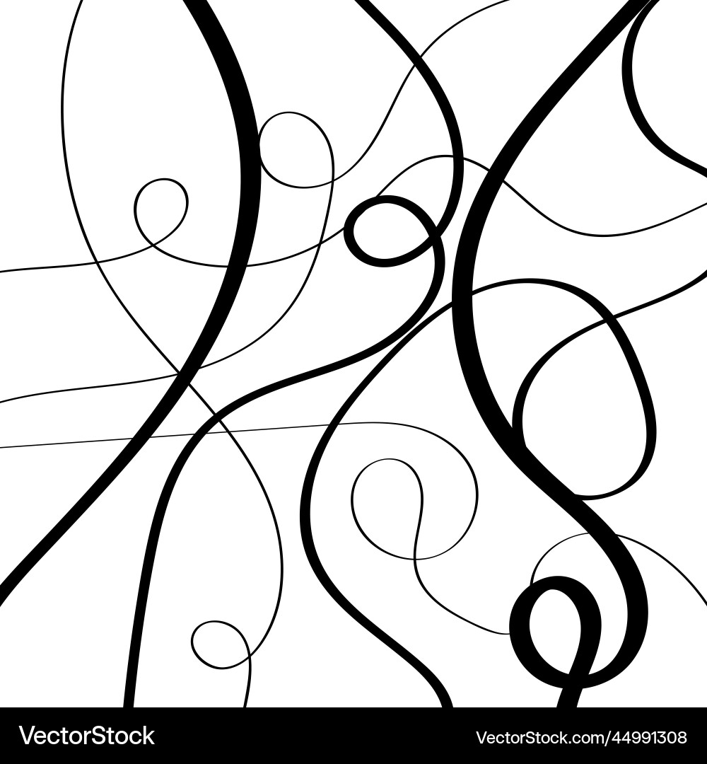 Background of hand drawn textures and lines Vector Image