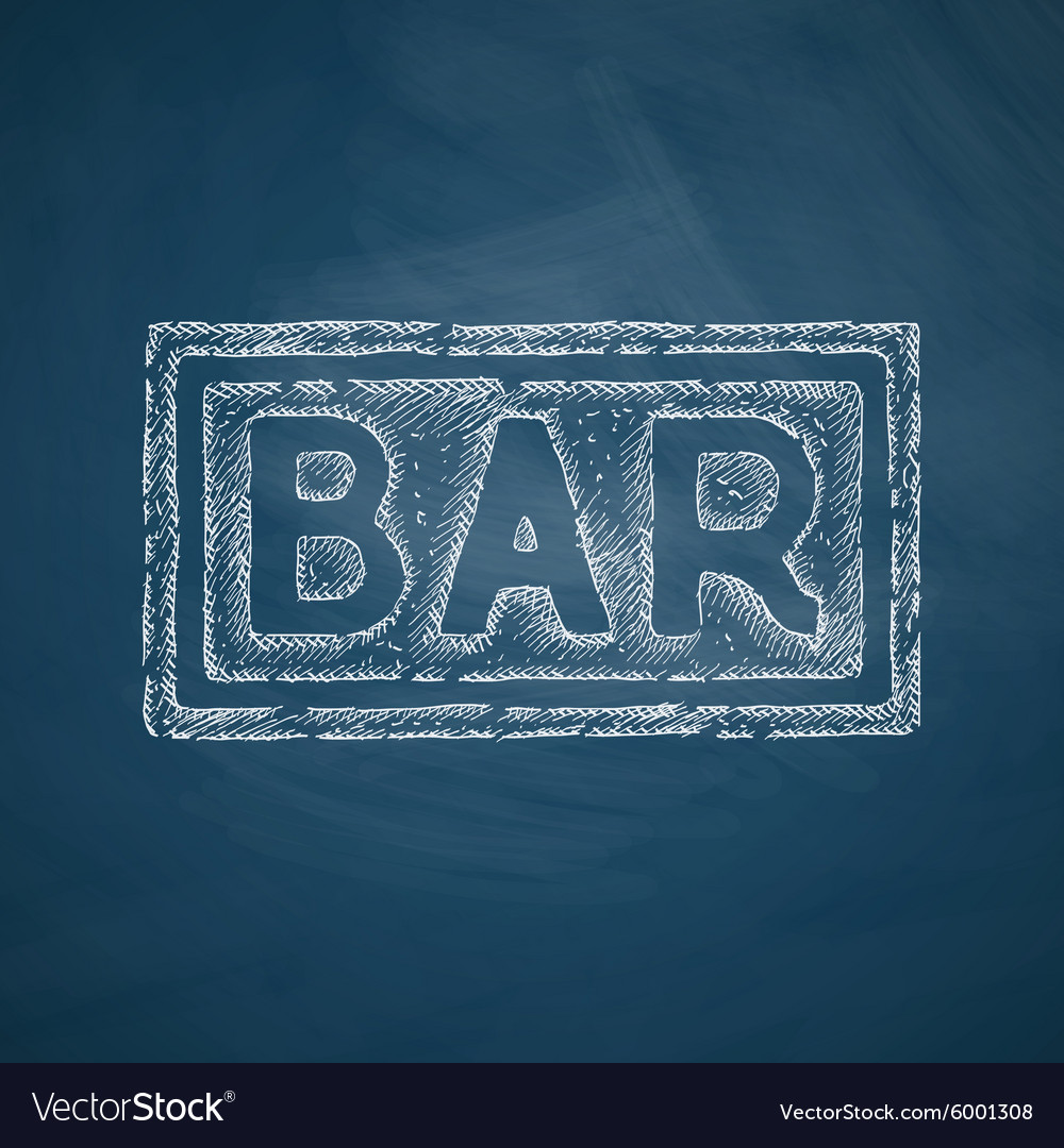 Bar icon Royalty Free Vector Image - VectorStock
