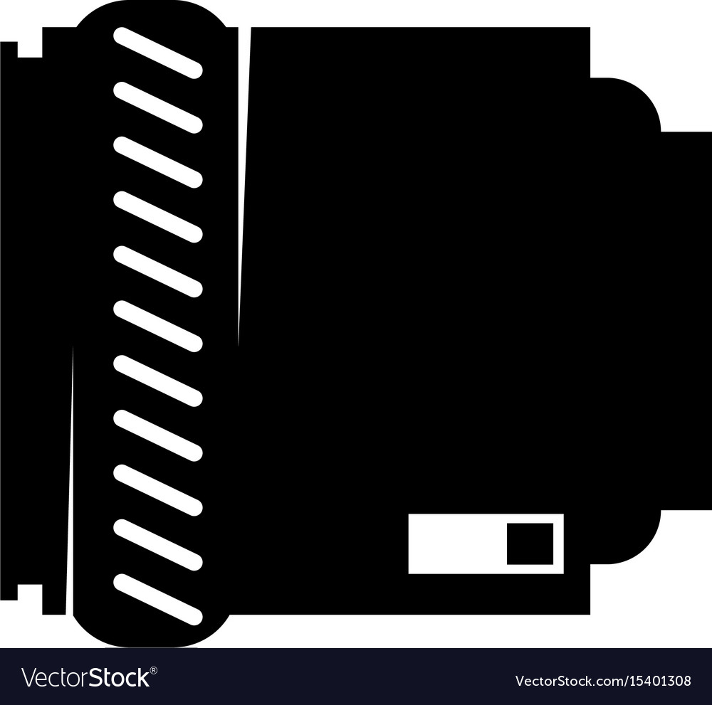 Camera len accessory Royalty Free Vector Image