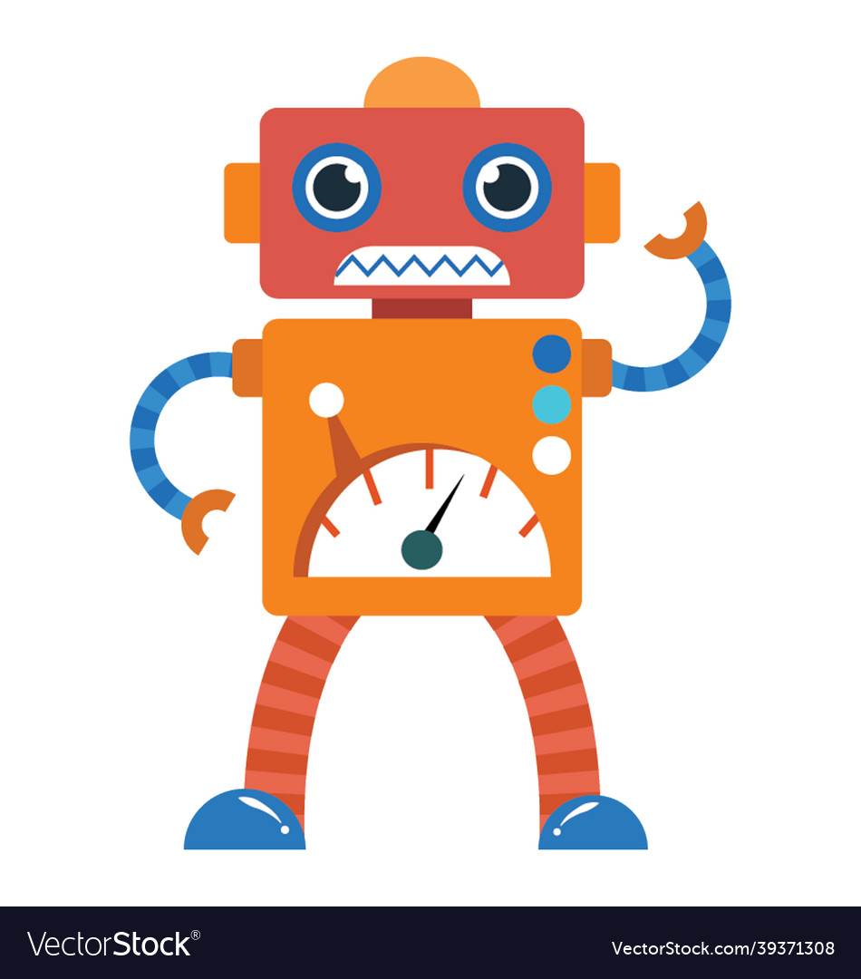 Robot technology Royalty Free Vector Image - VectorStock