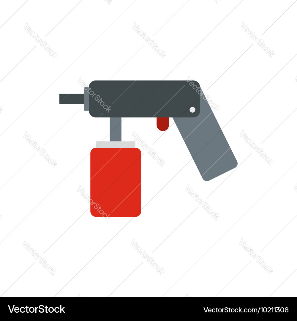 Spray aerosol can bottle with a nozzle icon Vector Image
