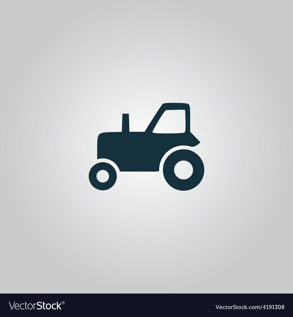 Tractor icon Royalty Free Vector Image - VectorStock