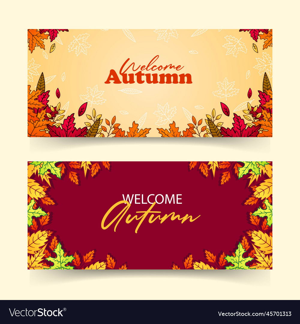 Autumn design Royalty Free Vector Image - VectorStock