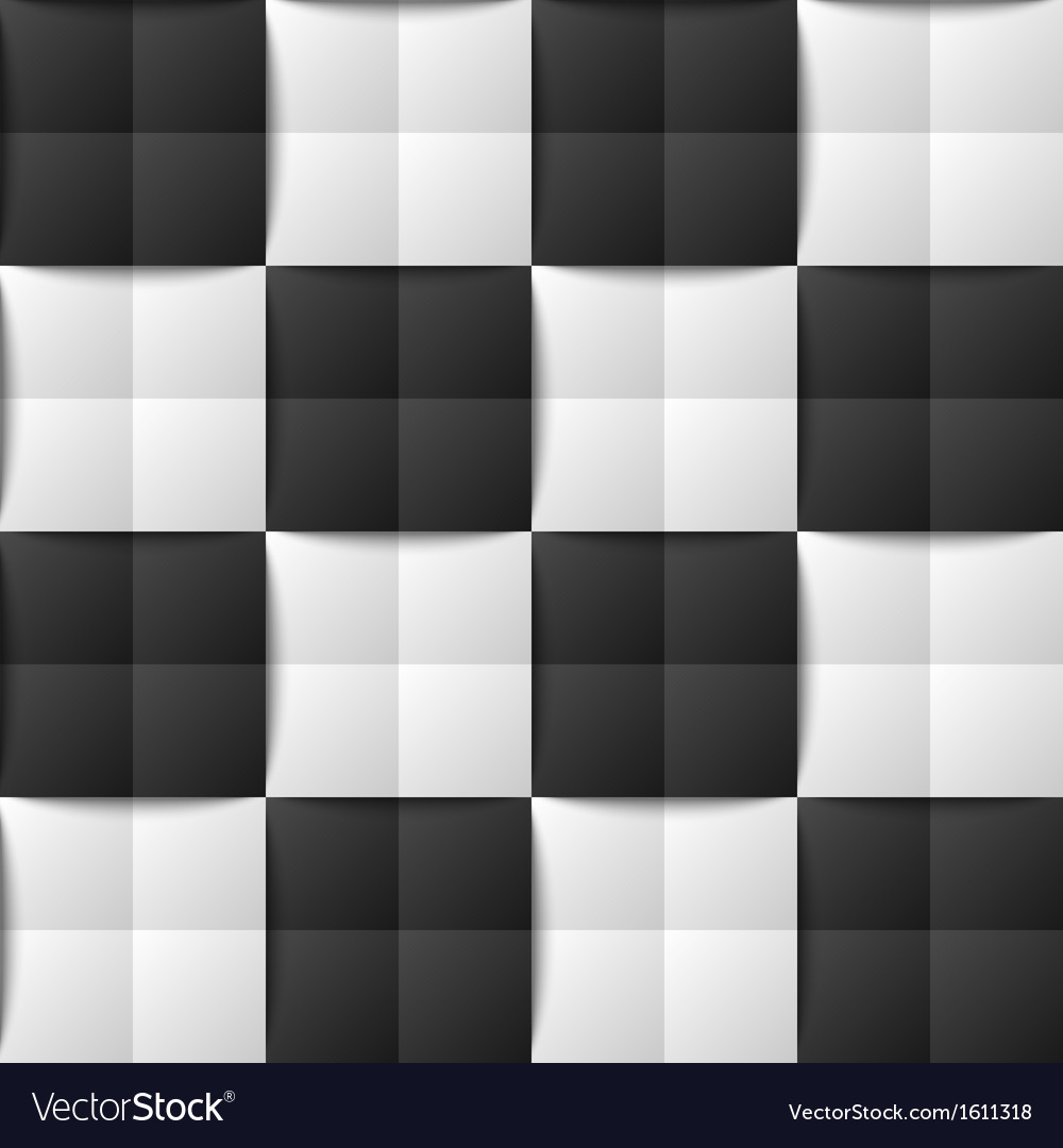 Chessboard seamless pattern Royalty Free Vector Image