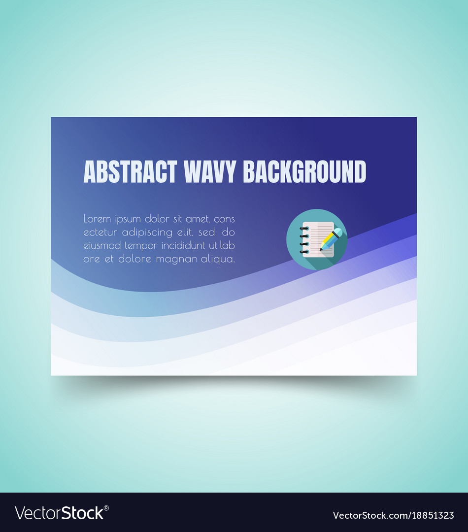 Abstract waves set1 Royalty Free Vector Image - VectorStock