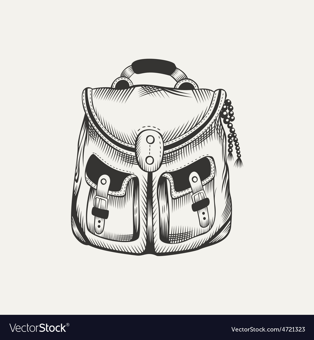 Backpack Royalty Free Vector Image - VectorStock