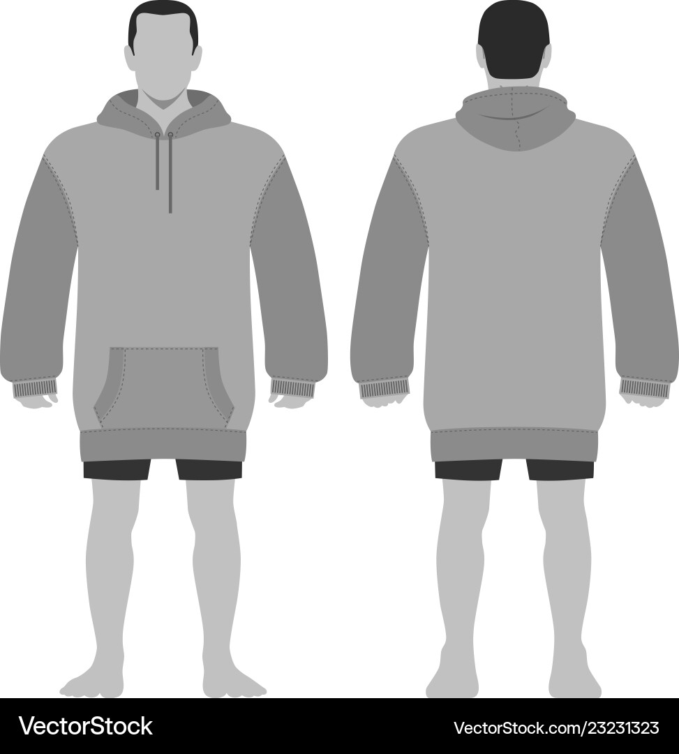 Fashion man figure Royalty Free Vector Image - VectorStock