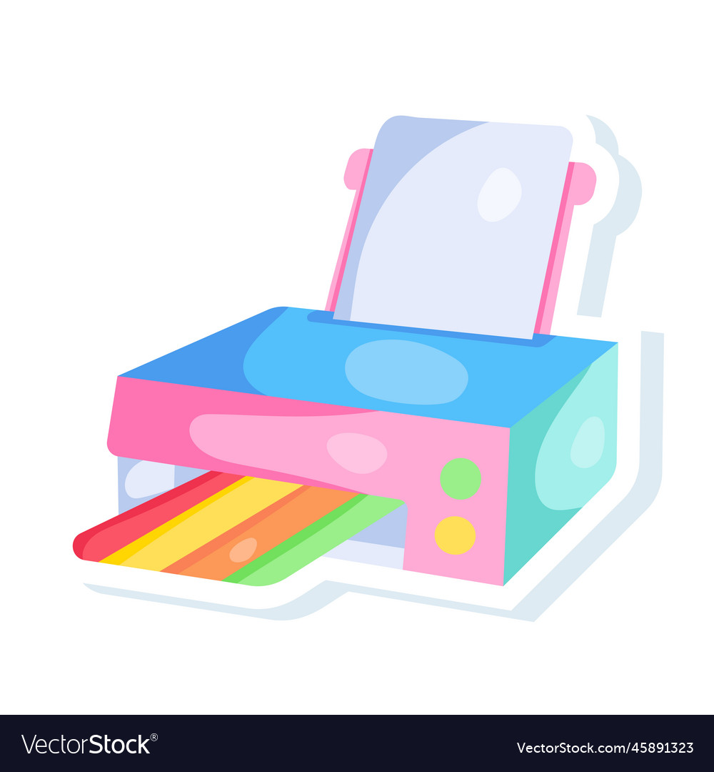 Printer Royalty Free Vector Image - VectorStock