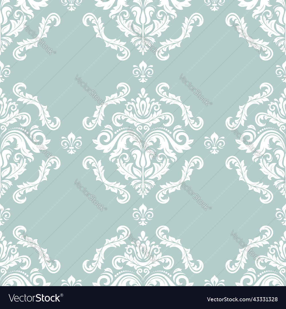 Classic seamless fine pattern Royalty Free Vector Image