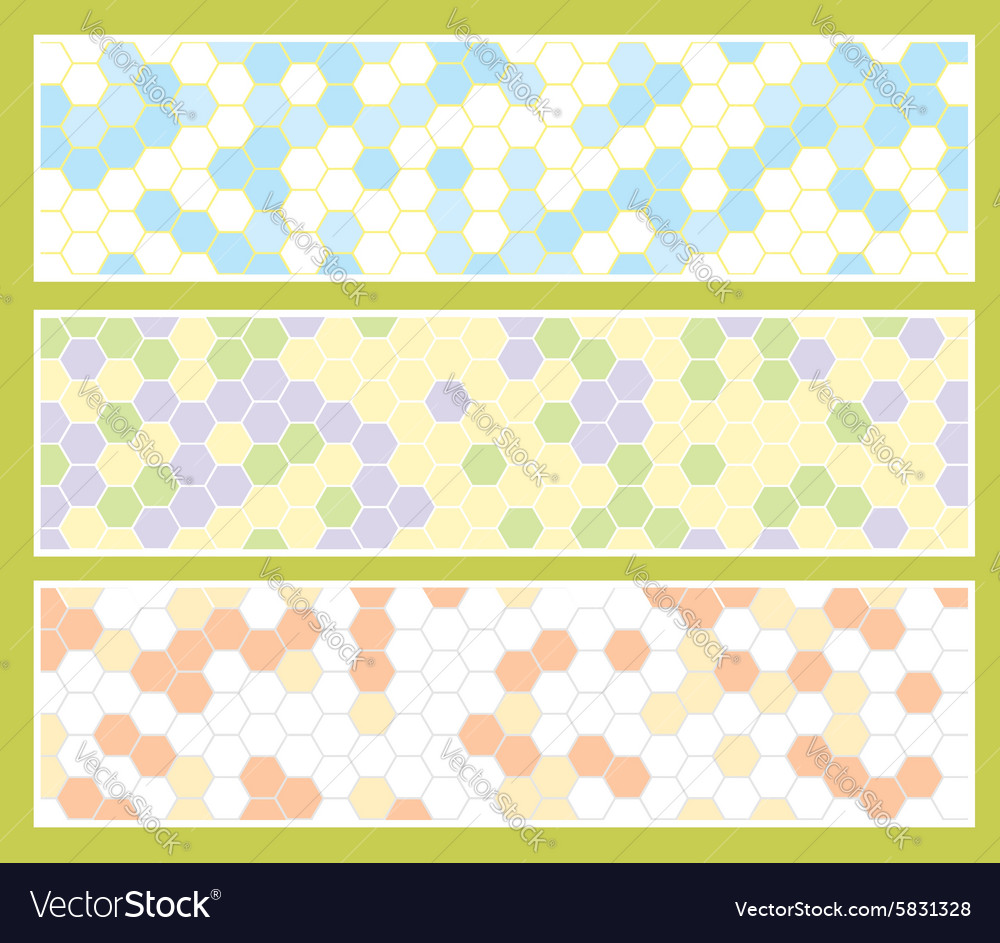 Light web headers set Royalty Free Vector Image