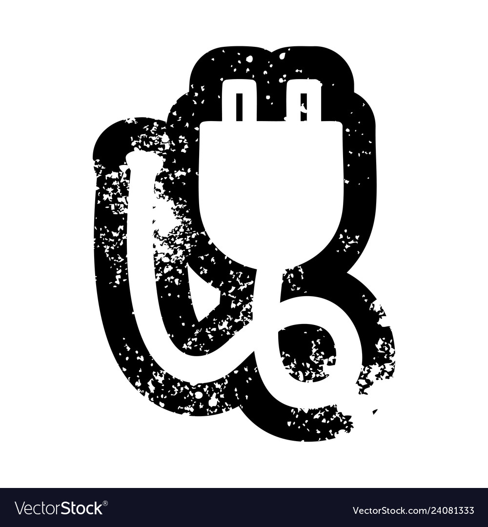 Electrical plug icon Royalty Free Vector Image