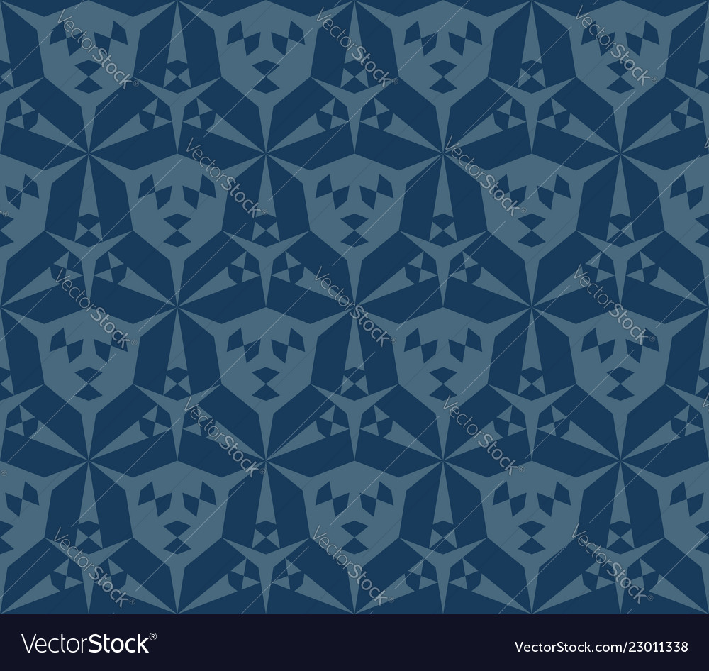 Background with triangular shapes hexagonal grid Vector Image