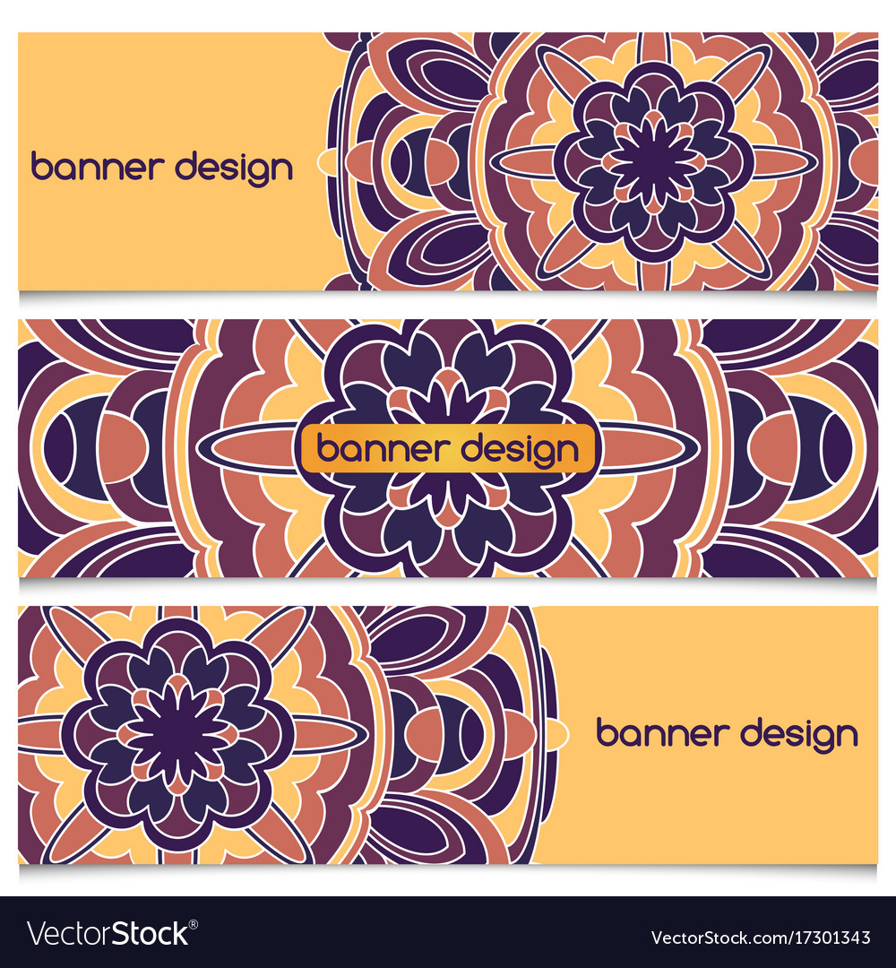 Abstract geometric header background Royalty Free Vector