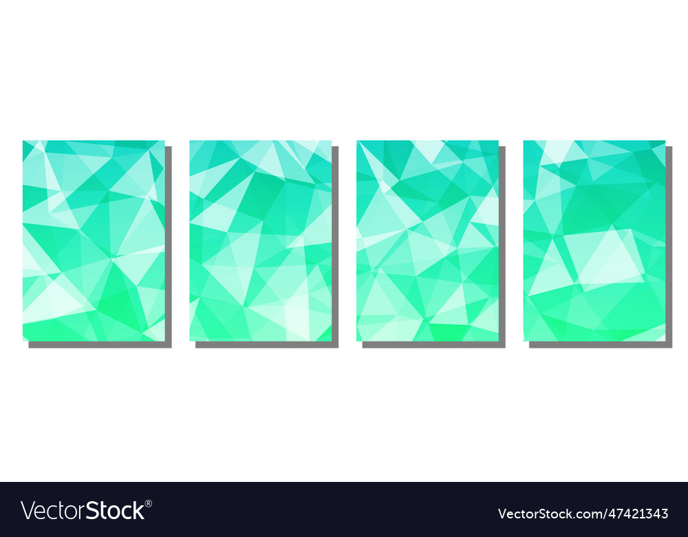 Abstract polygon background Royalty Free Vector Image