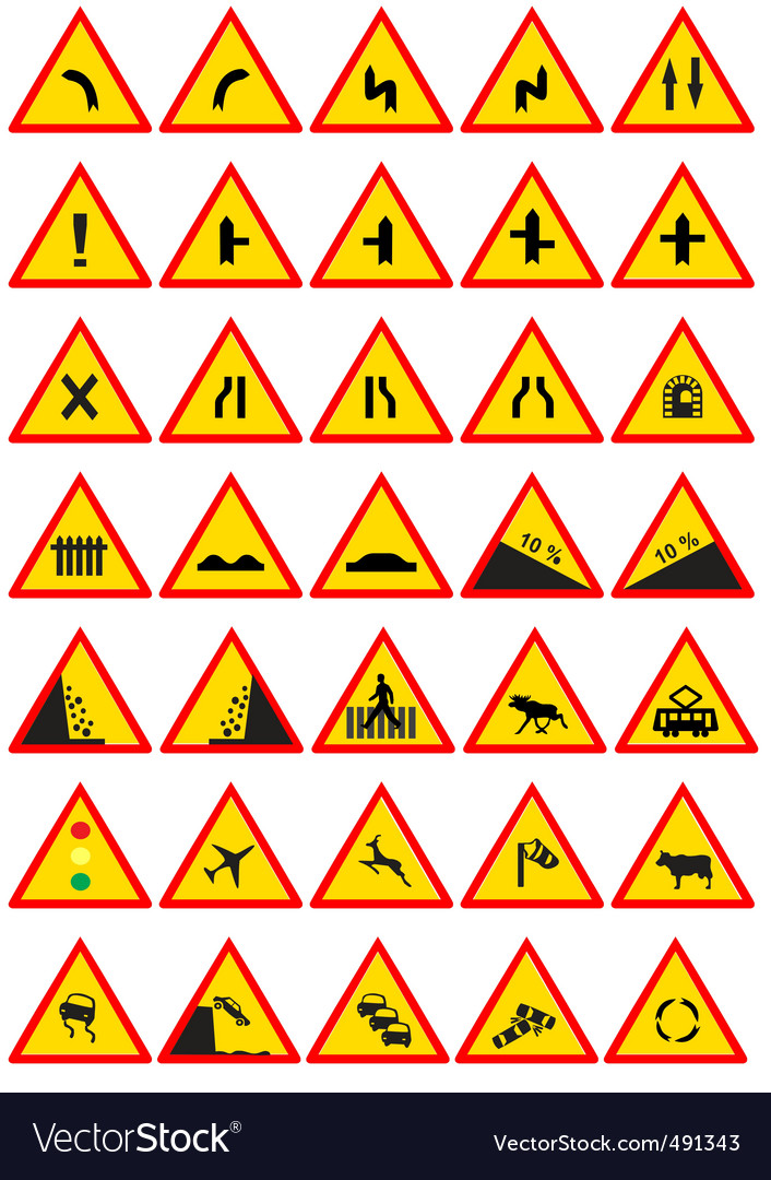 Circulation signs Royalty Free Vector Image - VectorStock