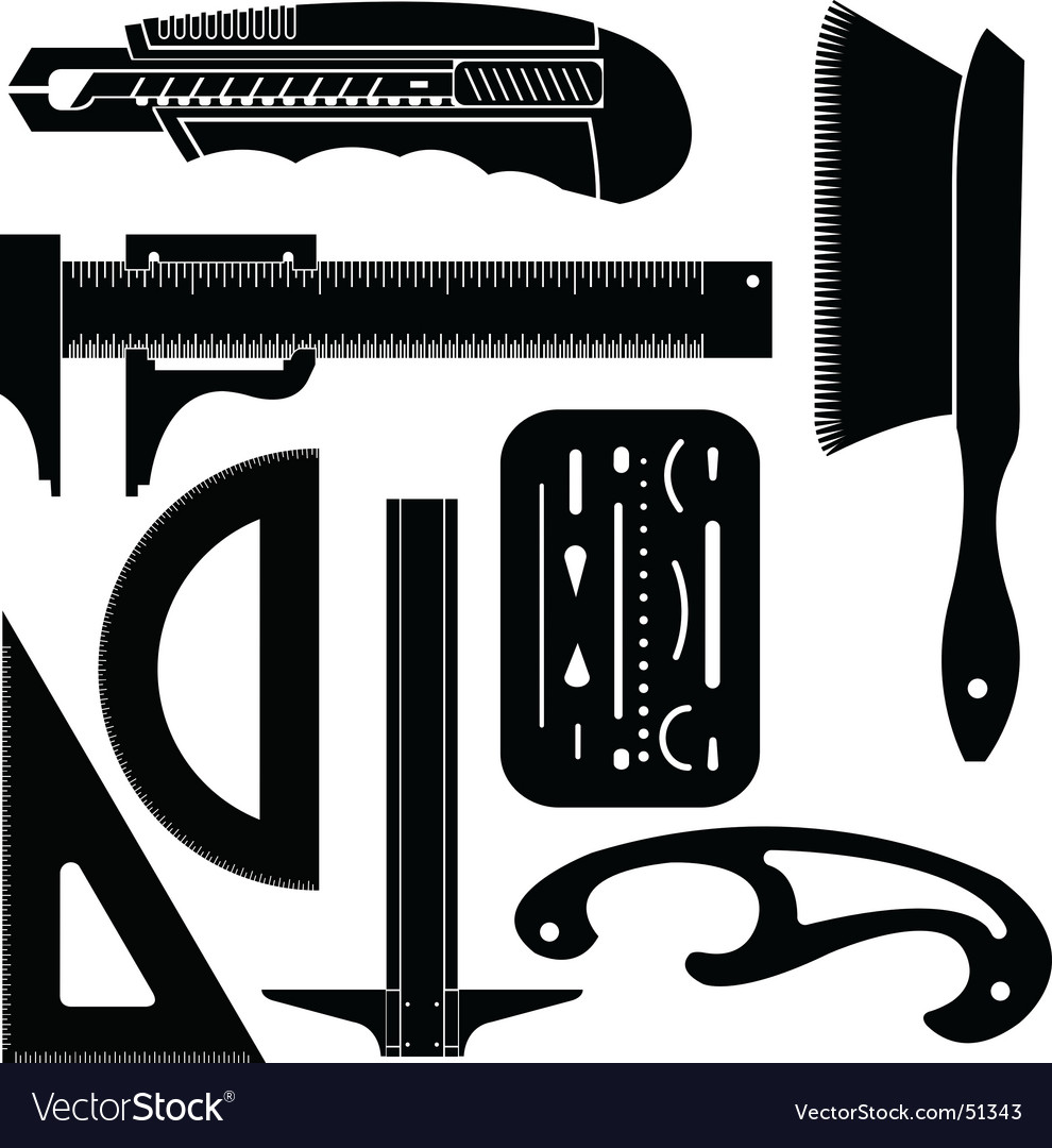Engineering tools Royalty Free Vector Image - VectorStock