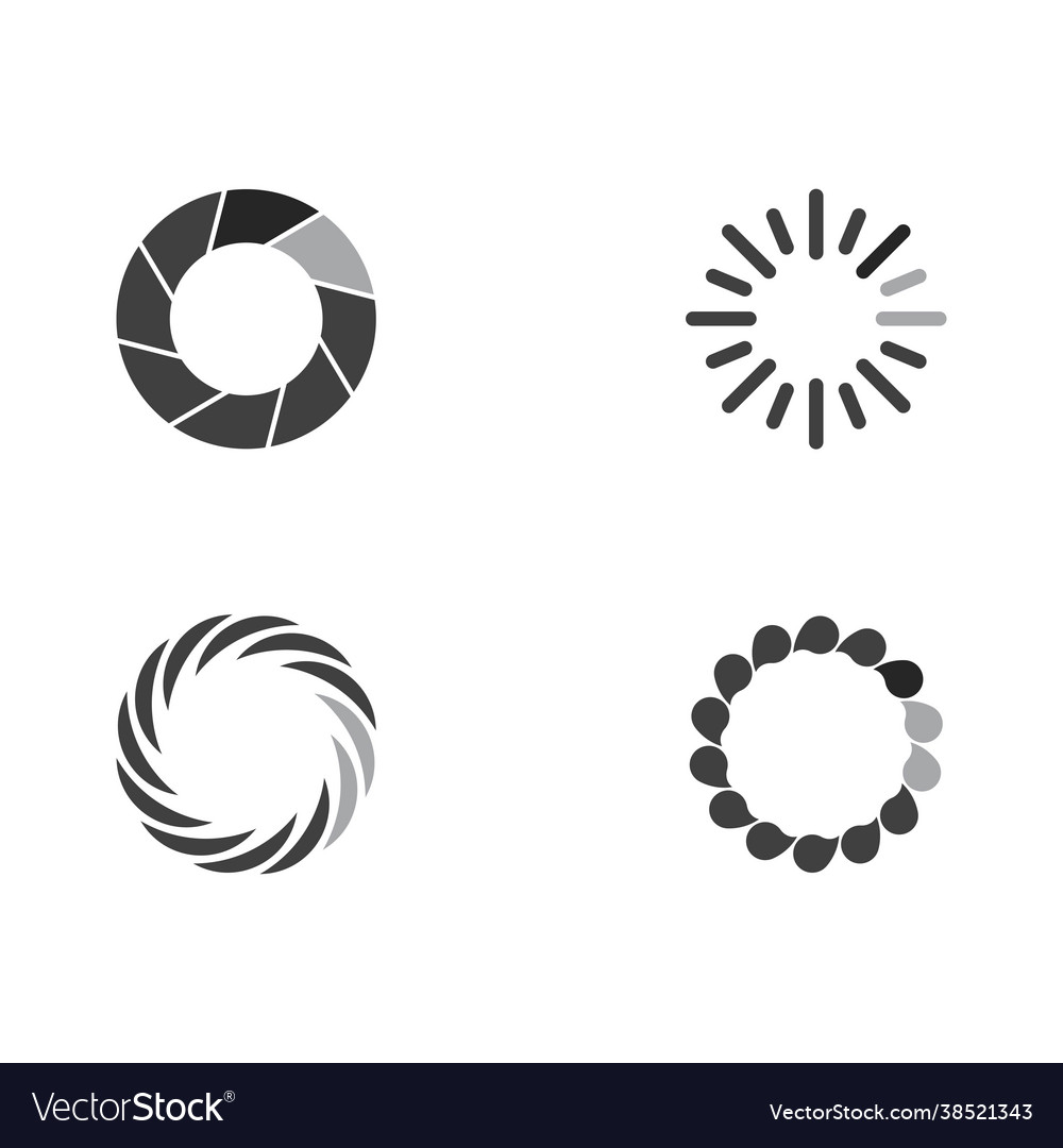 Loading icon design Royalty Free Vector Image - VectorStock