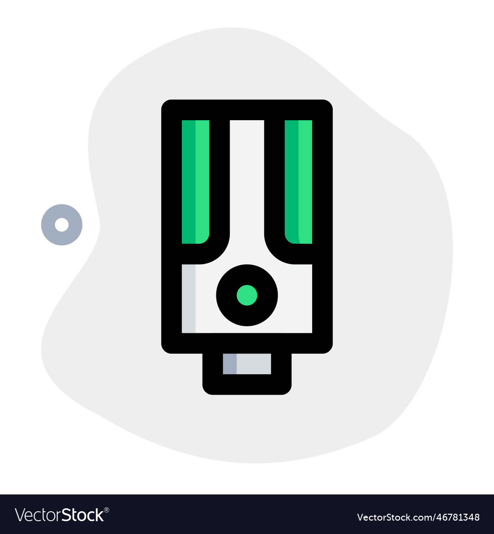 Dispenser machine for liquid soaps Royalty Free Vector Image