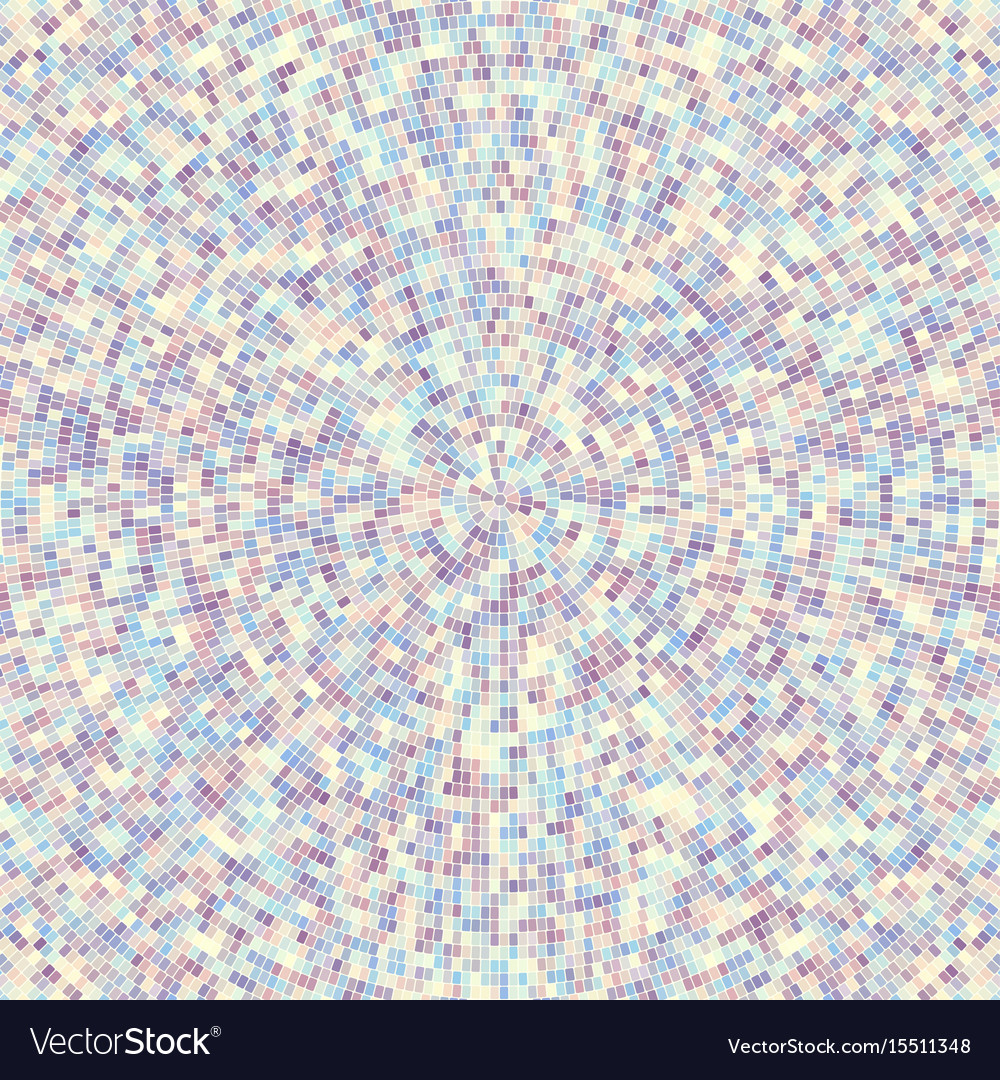 Seamless mosaic art pattern Royalty Free Vector Image