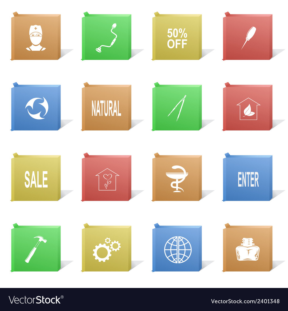 Set Royalty Free Vector Image - VectorStock