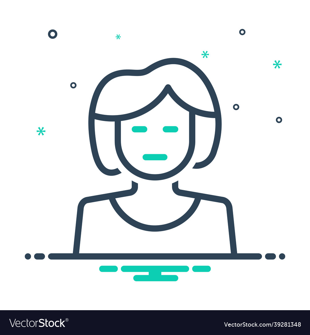 She Royalty Free Vector Image - VectorStock