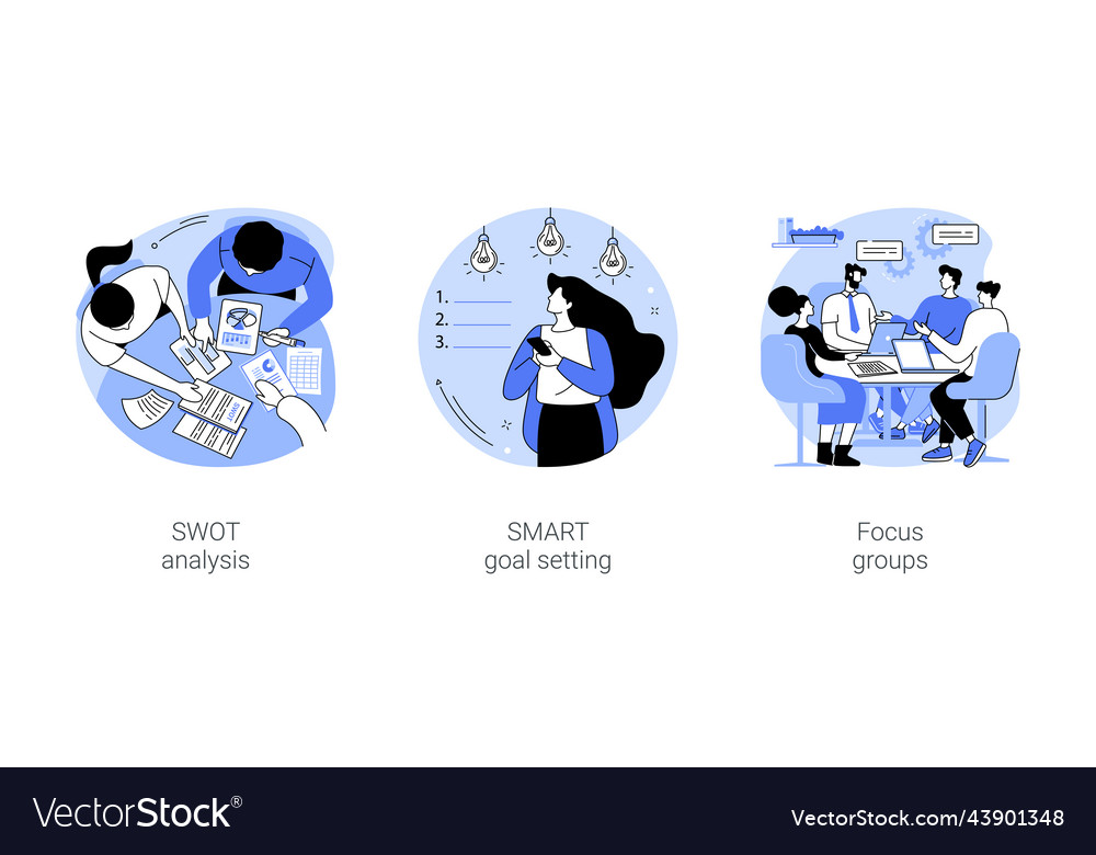 Software analysis isolated cartoon Royalty Free Vector Image