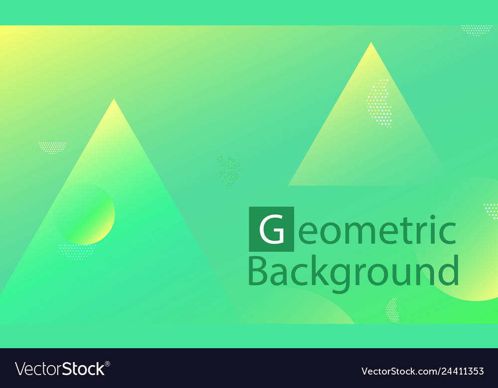 Geometric Background Minimal Abstract Cover Vector Image