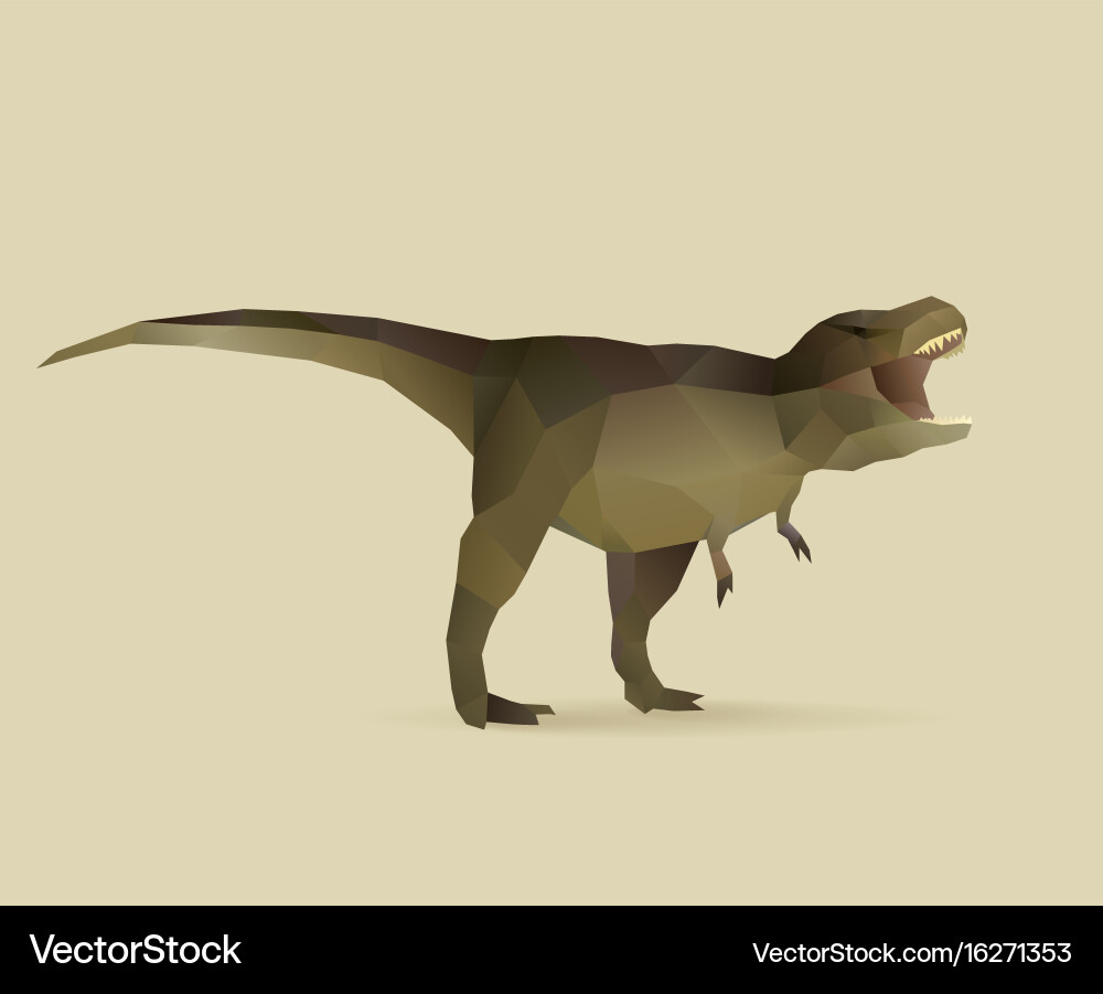Tyrannosaurus rex Royalty Free Vector Image - VectorStock