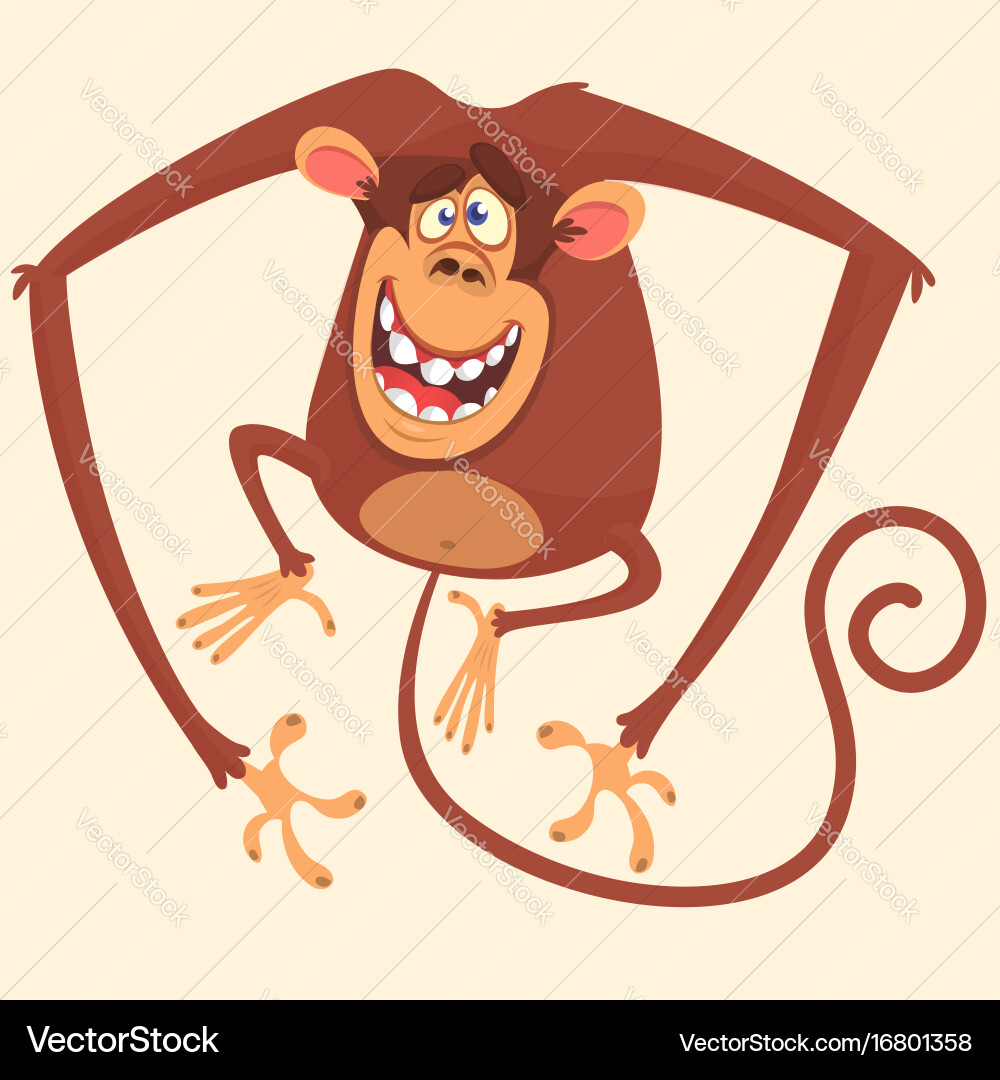 292monkey Royalty Free Vector Image - VectorStock