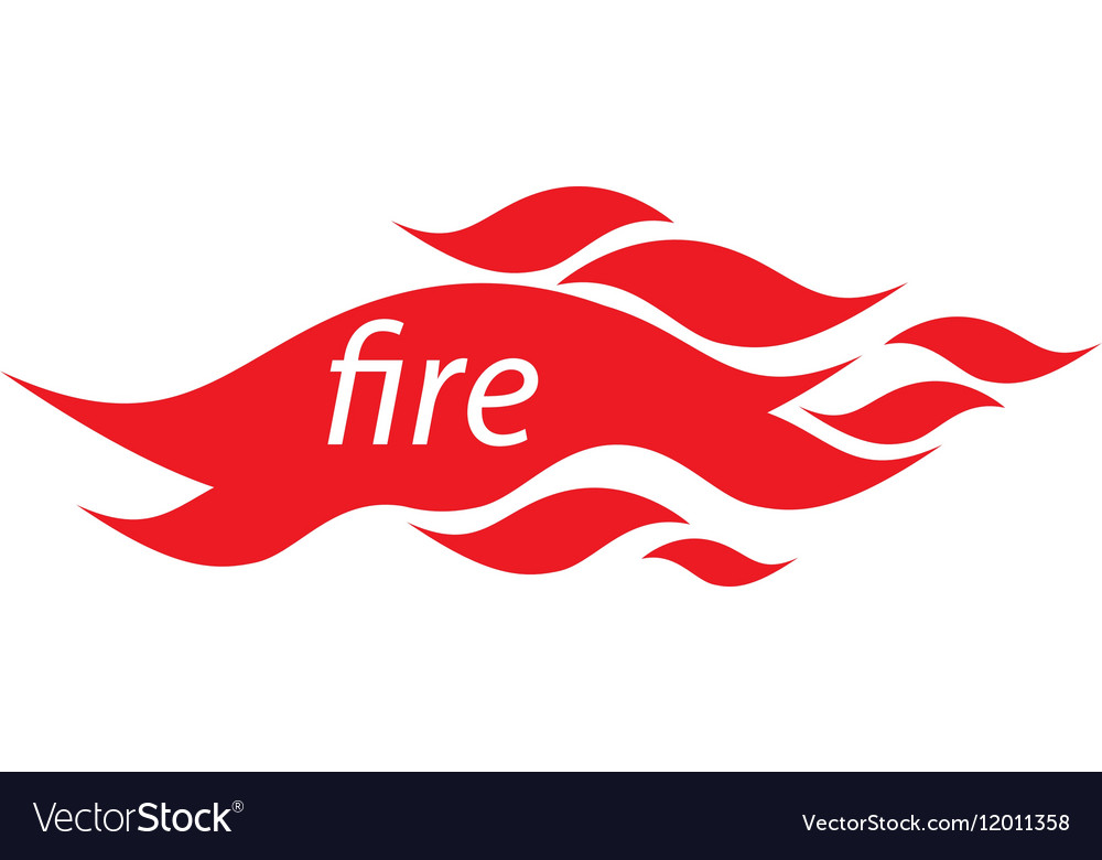 Fire logo Royalty Free Vector Image - VectorStock